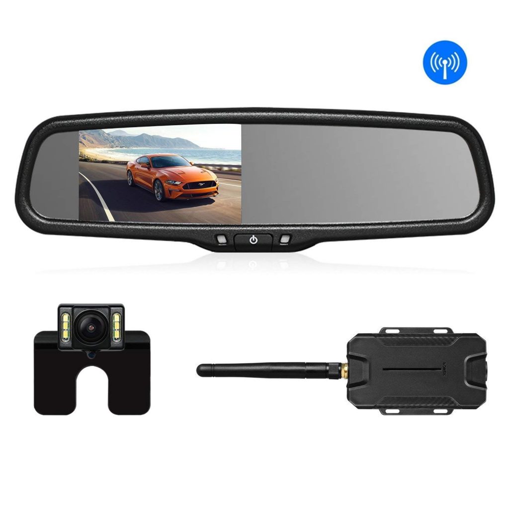 AUTO VOX Wireless Reverse Camera Kit Car Backup Camera with Rear View ...